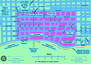 MAP OF COZUMEL - Cozumel Everyday