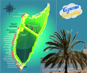 MAP OF COZUMEL - Cozumel Everyday